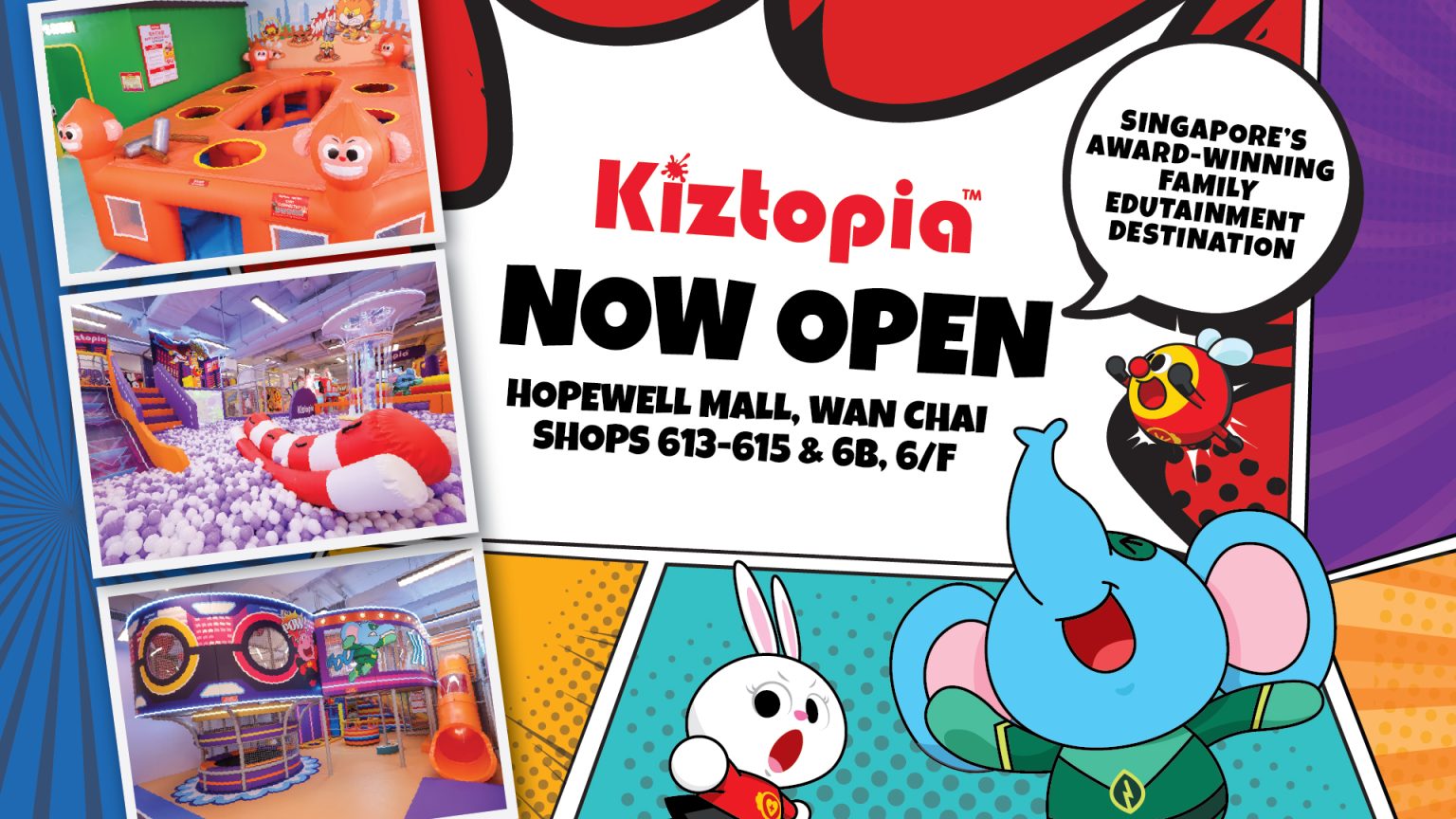 Kiztopia™ Official - Hong Kong's Leading Indoor Playground